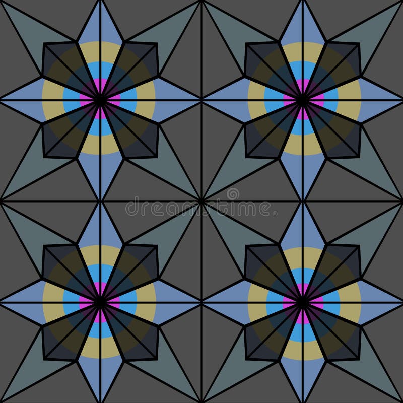 Stained Glass Tiles Pattern Stock Illustrations – 1,418 Stained Glass ...