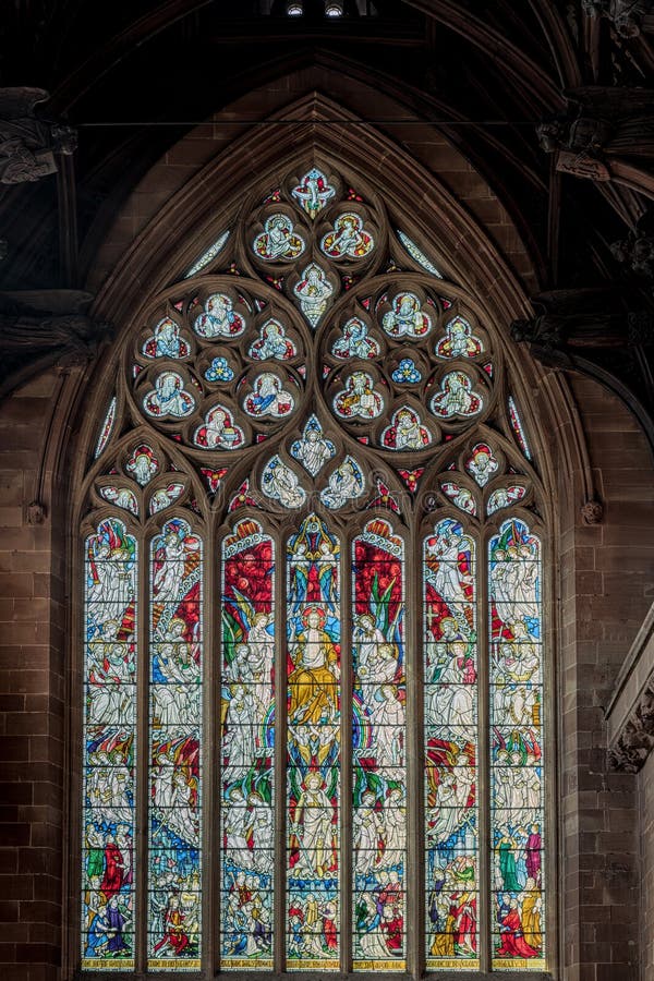 Gothic Glass Picture. Image: 3768213
