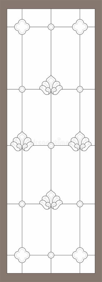 Stained Glass Designing Vector CDR Using for Plotter Vinyl Cutting ...