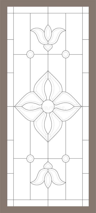 Stained Glass Designing Vector CDR Using for Plotter Vinyl Cutting ...