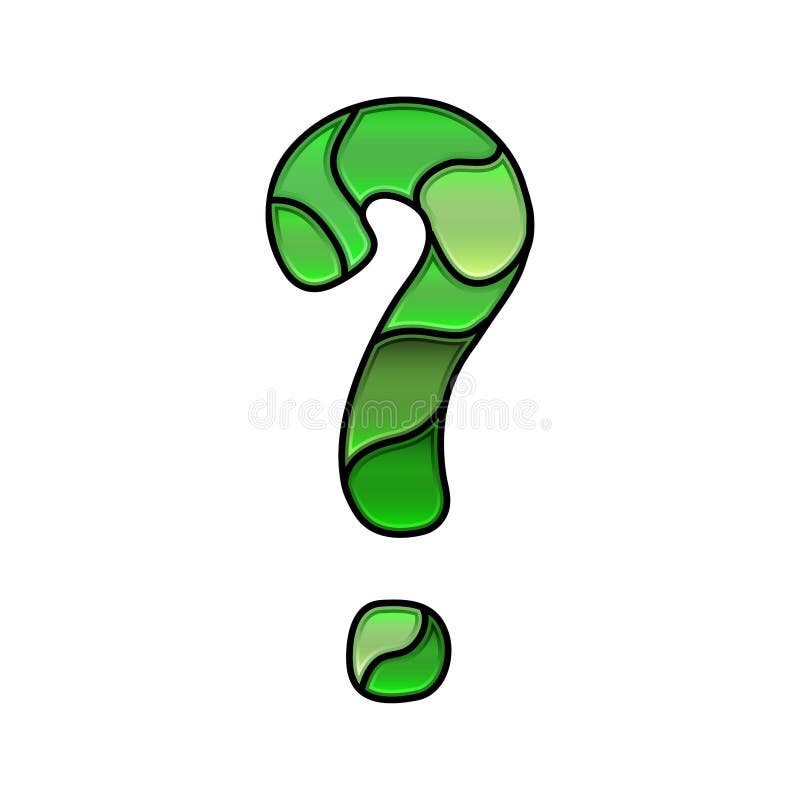 Stained Glass Font Question Mark Stock Illustrations – 7 Stained Glass ...