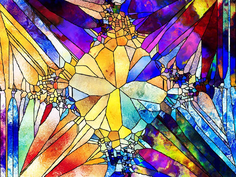 Progressive Shape Division stock illustration. Illustration of metaphor ...