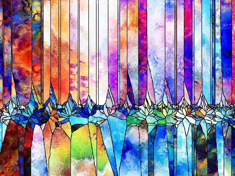 Evolving Shape Division stock illustration. Illustration of artwork ...