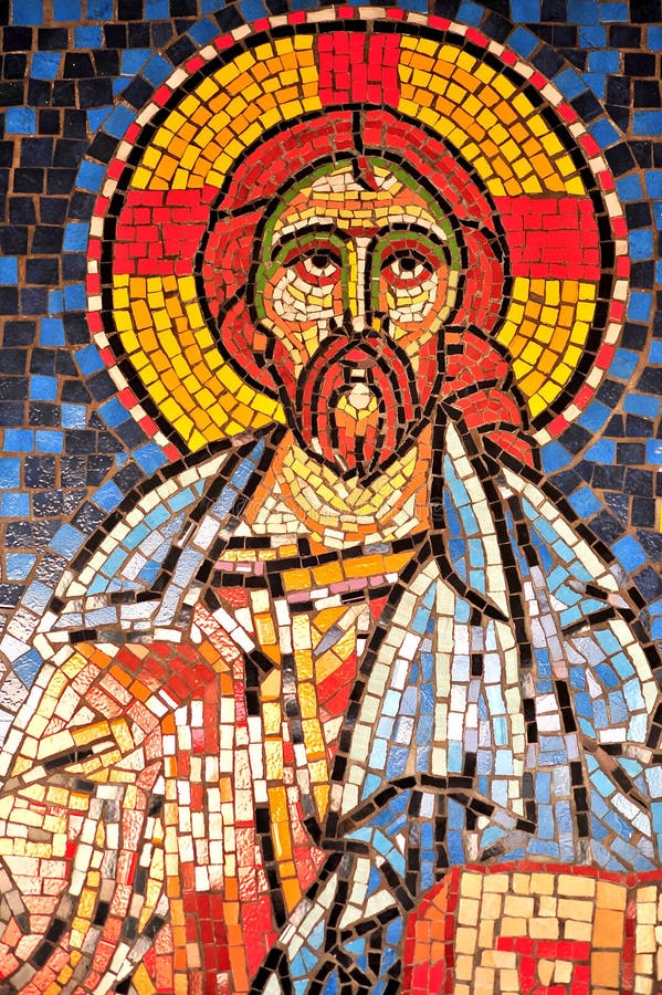 Stained glass icon stock photo. Image of faith, catholic - 22197512