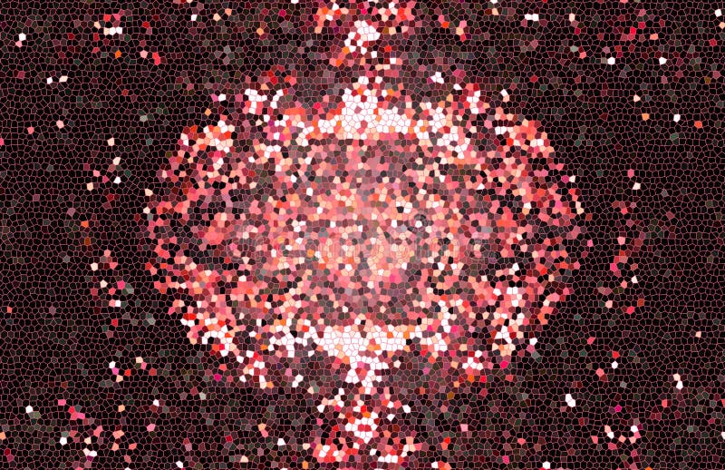 STAINED GLASS PATTERN in PINKS Stock Image - Image of pink, pinks: 94637491