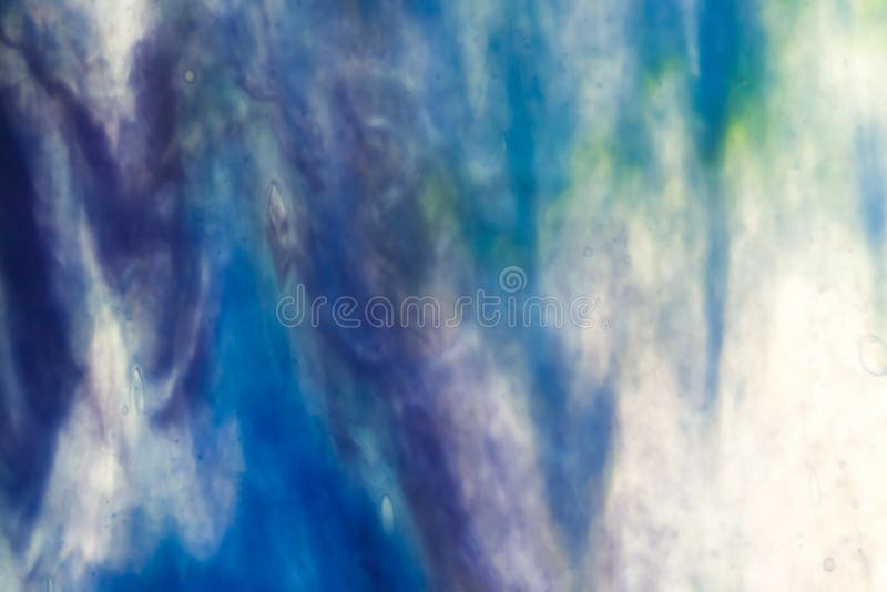 Blue Opaque Ice Crystal Glass Stock Image - Image of colorful, graphics ...