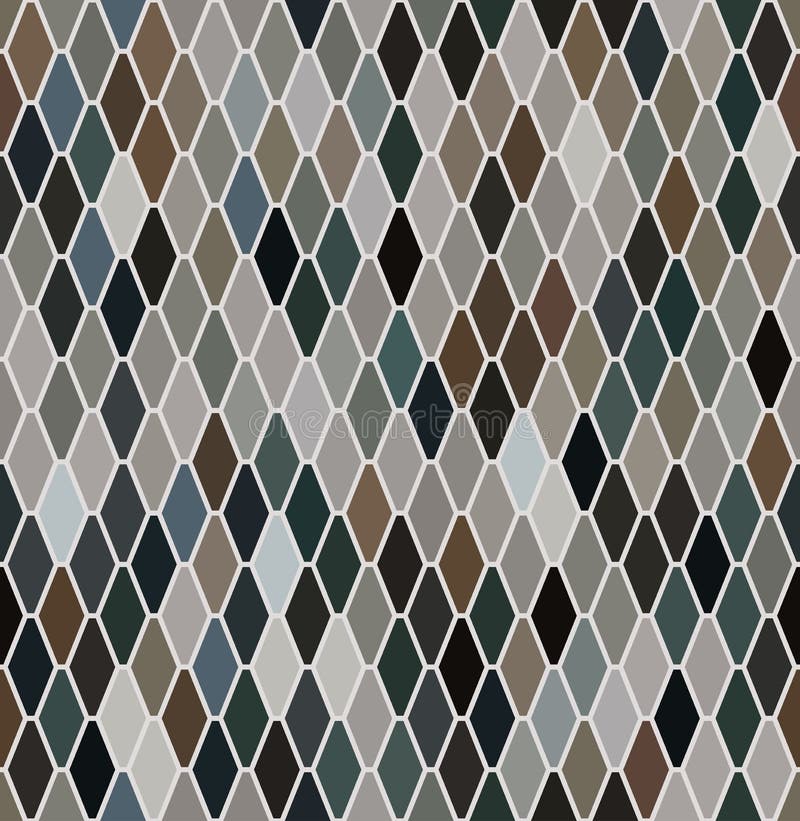 The Stained Glass Style Seamless Patterns, the Floor Tile Patterns ...