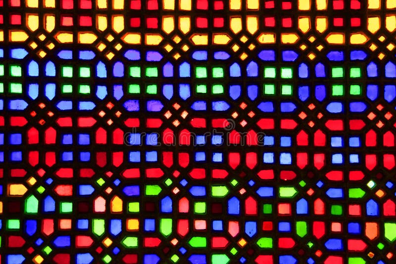 Moroccan Stained Glass stock image. Image of arabic, moroccan - 1921265