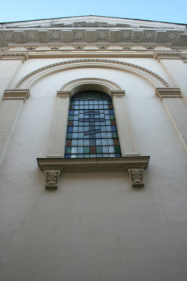 Stained-glass window stock image. Image of chantry, complex - 3915861