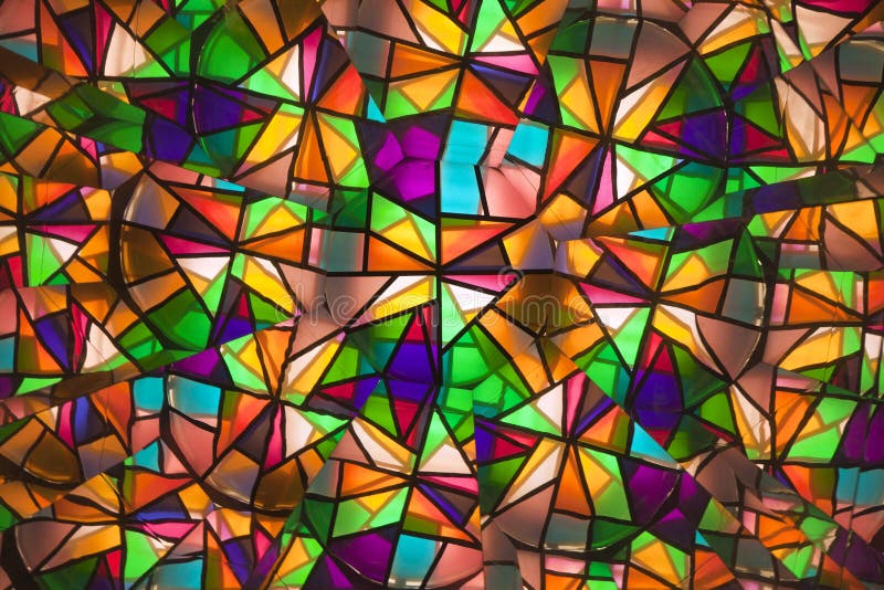 Stained-glass window stock image. Image of window, composition - 37140375