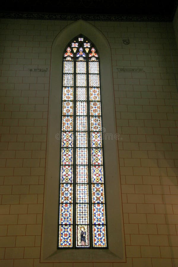 Stained-glass window stock photo. Image of glass, stained - 67886518