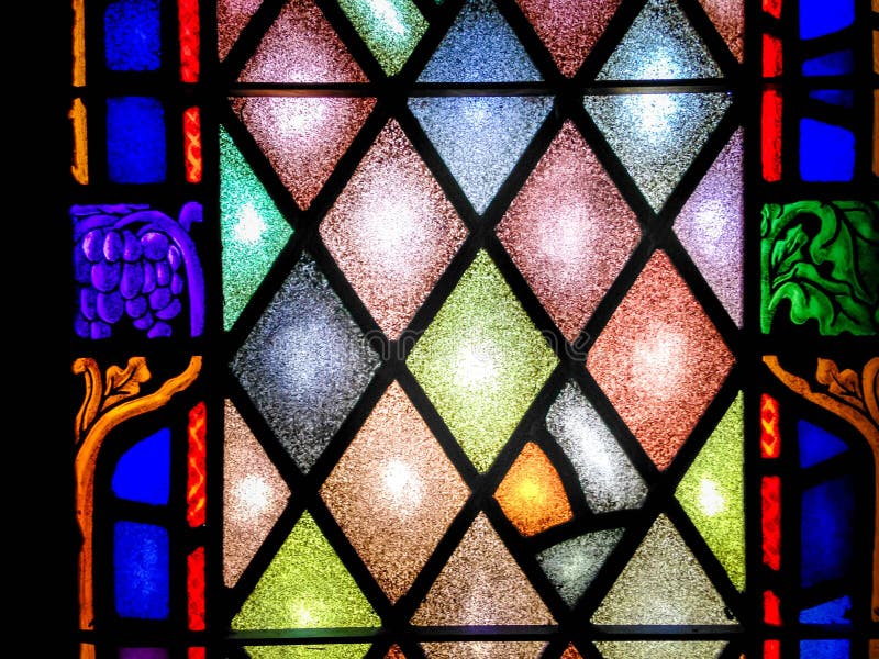 Church Stained Glass Texture