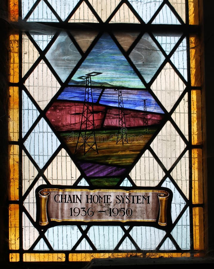 Stained Glass Window Commemorating British Development of Airborne ...
