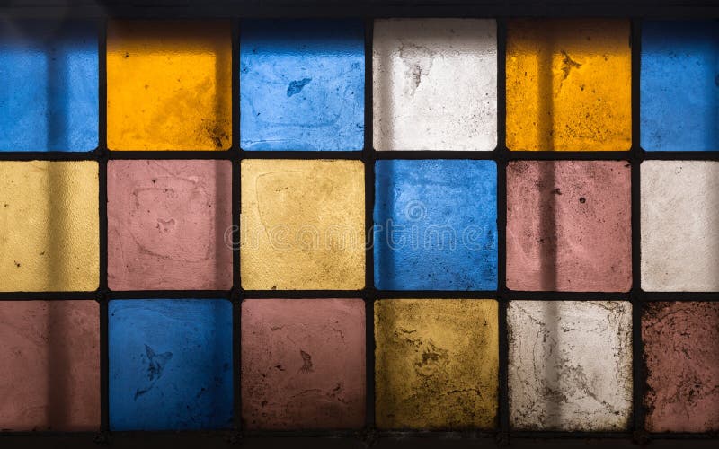 Stained glass stock photo. Image of window, italy, orane - 44702190