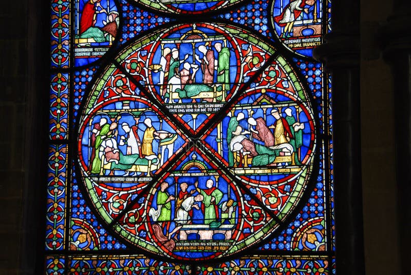 Stained Glass, Glass, Window, Material Picture. Image: 129547018