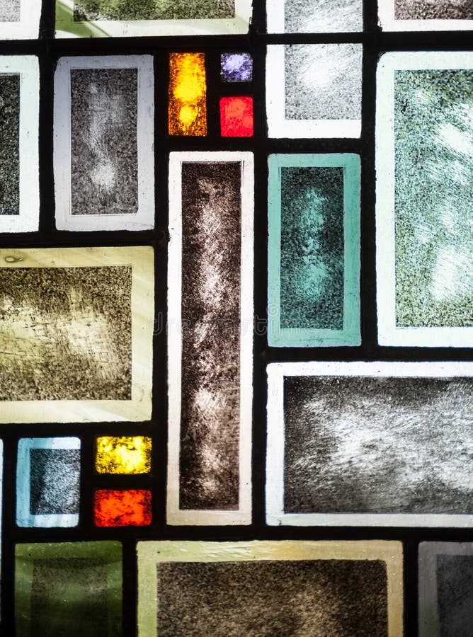 Stained Glass Window Panels Stock Image - Image of stained, form: 41591943