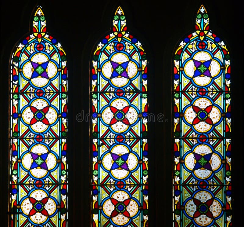Stained Glass Windows stock photo. Image of radiance, closeup - 5683484
