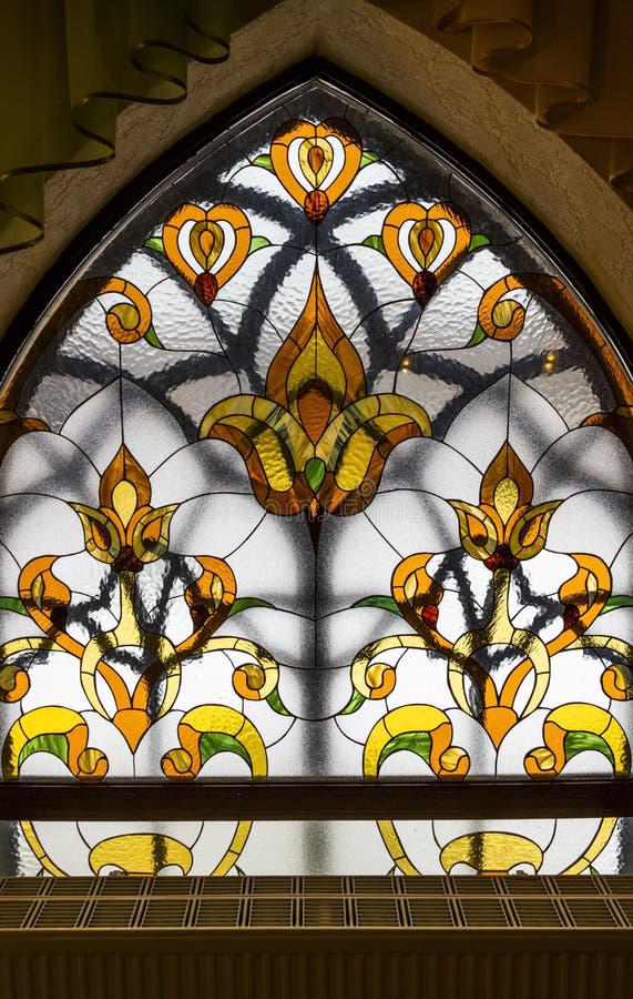 Stained glass windows stock photo. Image of arabian - 179481560