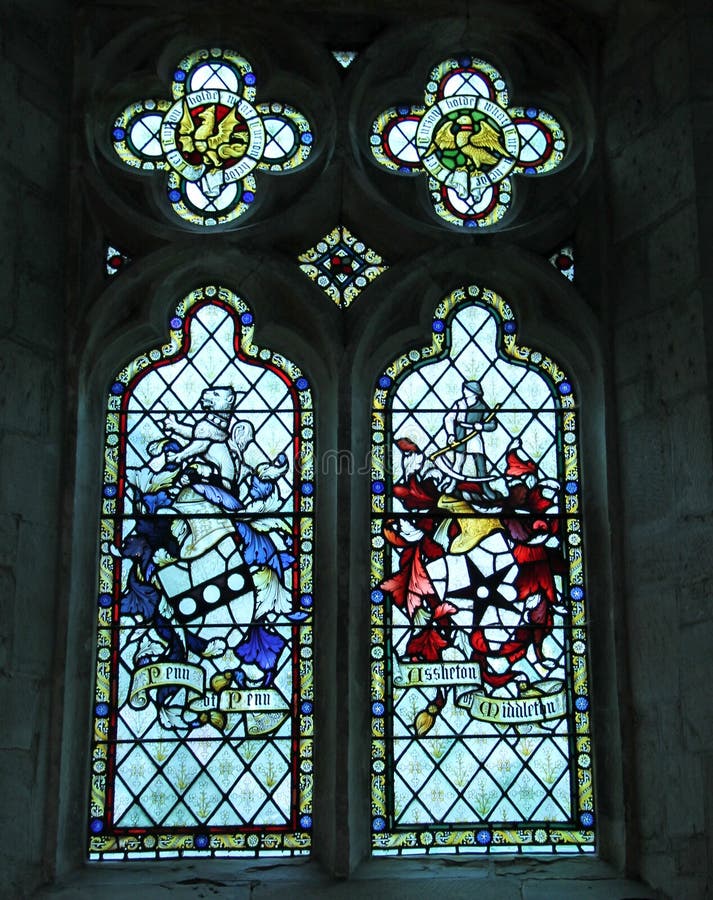 Stained Glass Windows. stock image. Image of building - 38077509