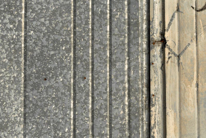 Stained Metal Wall Texture Pattern. Stock Photo - Image of paint, iron ...
