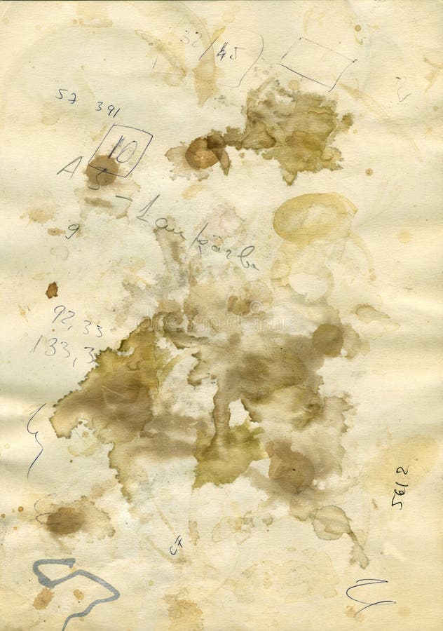 Stained paper stock image. Image of abstract, parchment - 12103953