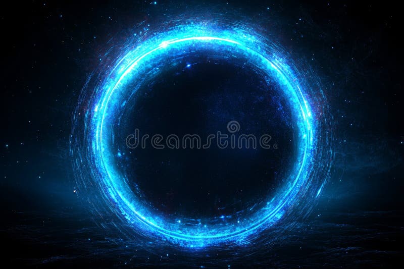 A Stained Spot is Encircled by a Pattern of Light, Including an Oval ...