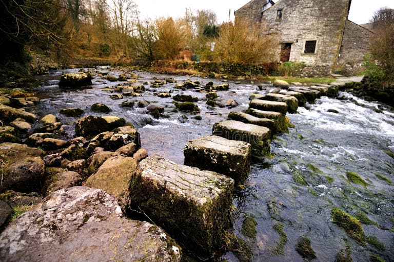 Stepping Stones stock photo. Image of stainforth, granite - 29952376
