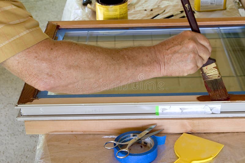 Staining Window Frame Stock Photos - Free & Royalty-Free Stock Photos ...