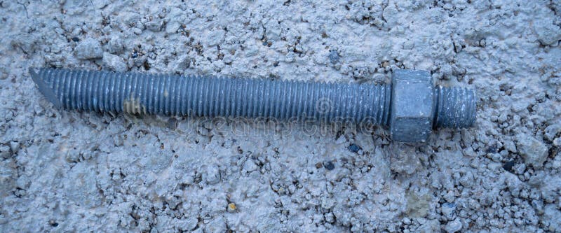 Nuts and Nuts on Concrete Floor Stock Image - Image of background ...