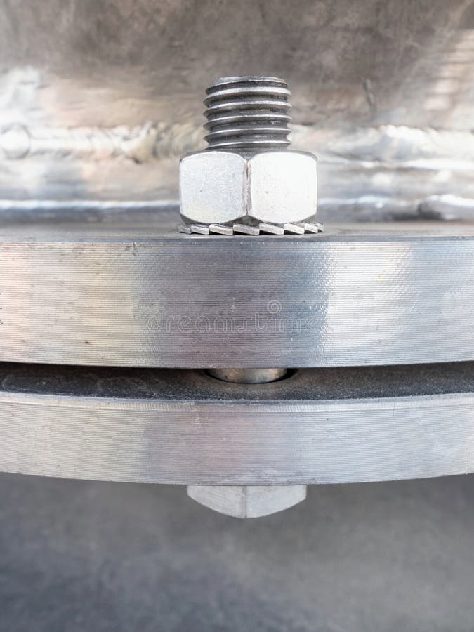 Hex Washer Flange Head Self-Drilling Screws. Stock Photo - Image of ...