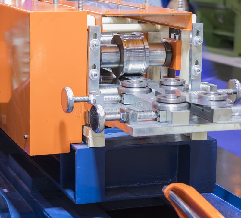 Stainless Bar Sheet in Cold Roll Process Stock Image - Image of ...