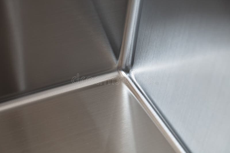 Stainless Steel Background, Pattern Stock Photo - Image of corner ...