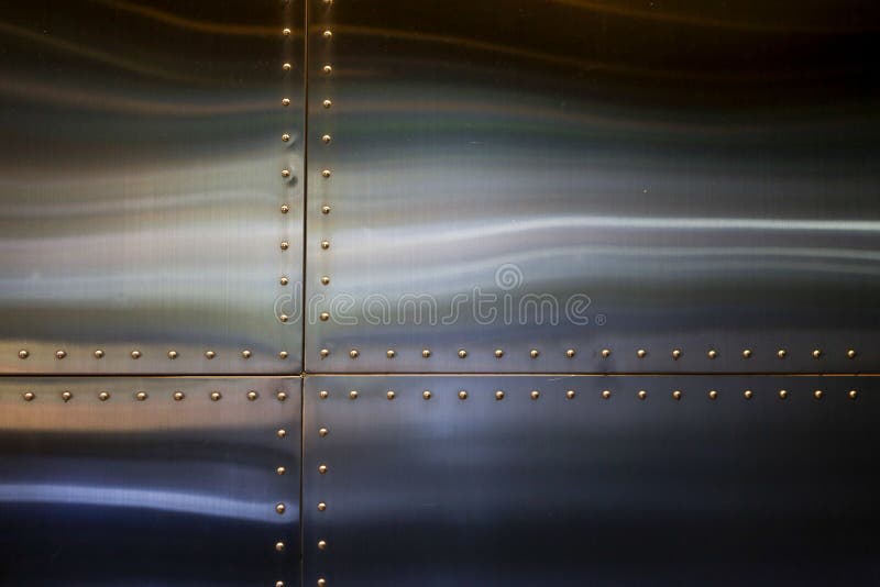Stainless Steel Background or.silver Metal Wall Panel Stock Photo ...