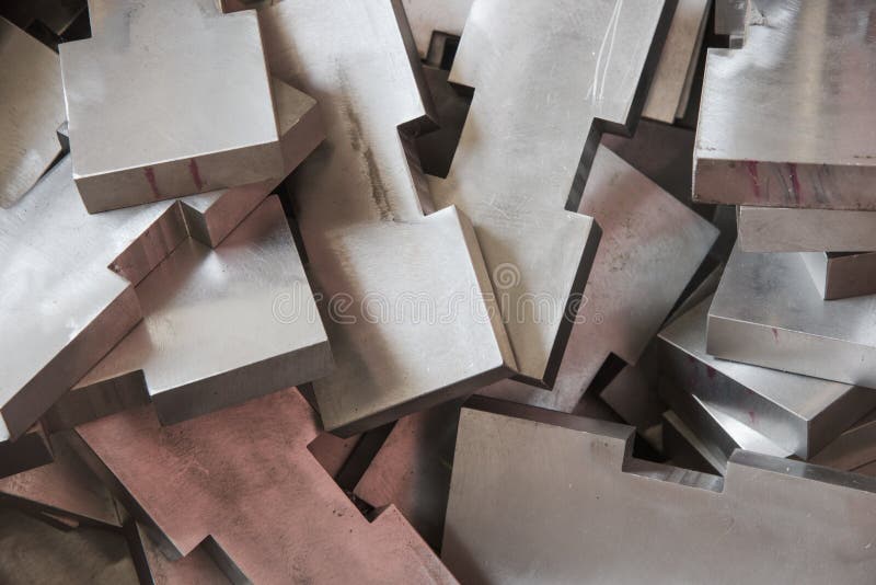 Stack of steel plates stock photo. Image of metal, industry - 5846660