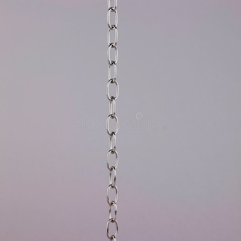 Stainless steel chain stock image. Image of chain, grey - 178557611