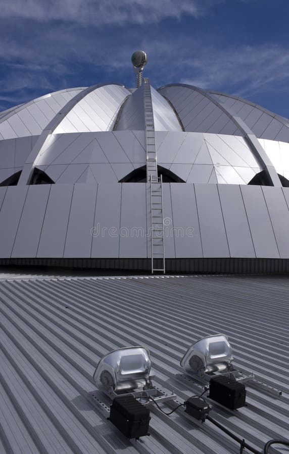 Stainless steel dome stock photo. Image of stainless - 12499768
