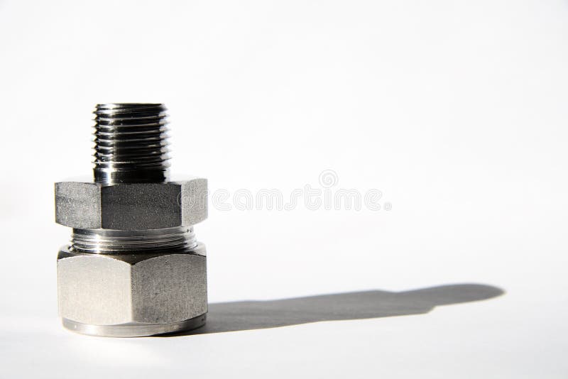 Stainless Steel Fitting stock photo. Image of hardware - 2803422
