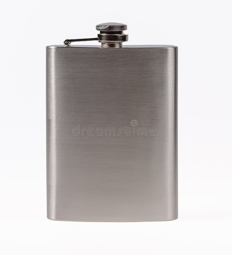 Stainless Steel Flask stock photo. Image of drinking - 47916494