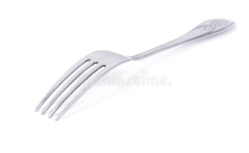Stainless steel fork stock photo. Image of isolated - 184188228