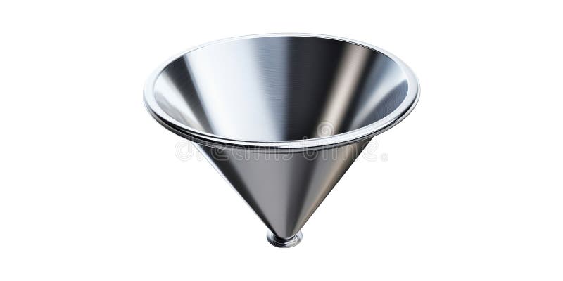 Stainless Steel Funnel. Industrial and Kitchen Tool for Liquid Transfer ...