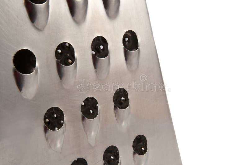 Stainless steel grater. stock photo. Image of chef, ingredient - 13436384