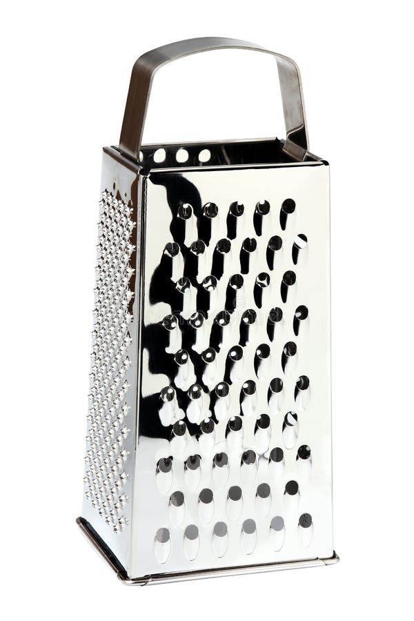 Stainless Steel Grater Closeup. Stock Photo - Image of grated, tool ...