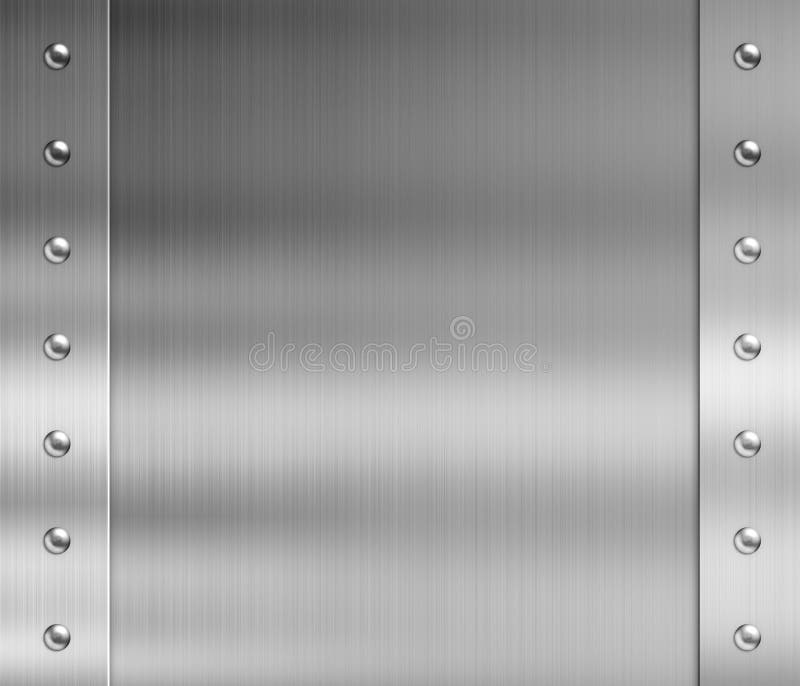 Stainless Steel Silver Metal Plates Stock Photo - Image of metallic ...