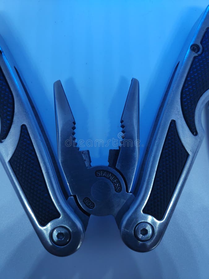 Stainless Steel Multi Tools for daily Use Stock Image - Image of tools ...