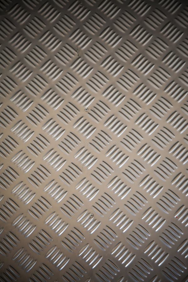 Stainless Steel with Non Slip Pattern Stock Image - Image of heavy ...