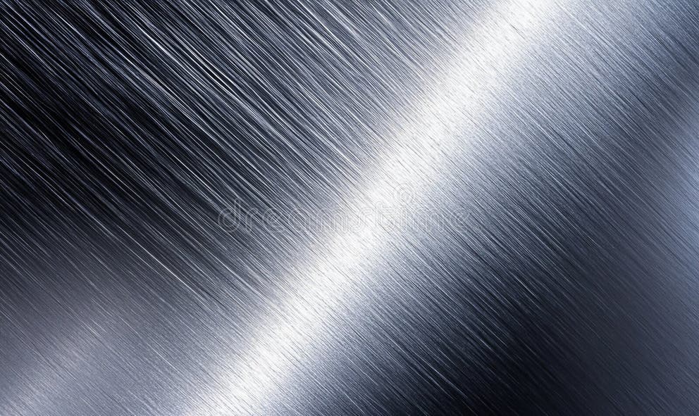 A Stainless Steel Object with a Shiny Surface. Generative AI. Stock ...