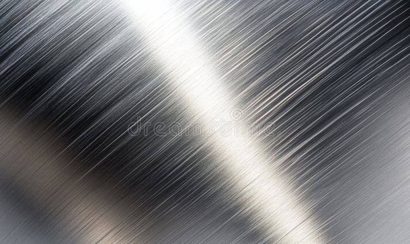 A Stainless Steel Object with a Shiny Surface. Generative AI. Stock ...