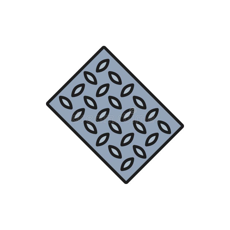 Stainless Steel Panel Grid Frame, Checker Plate Stock Vector ...