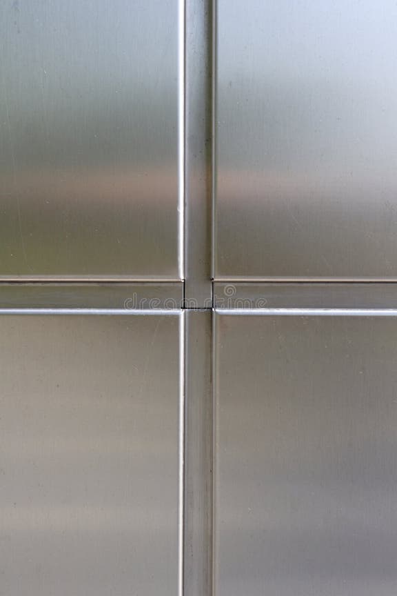 Stainless steel panels stock image. Image of alloy, precision - 1579601