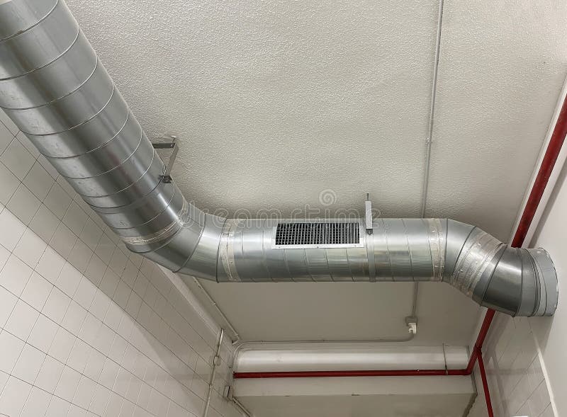 A Stainless Steel Pipe for Air Conditioning or Heating Distribution ...